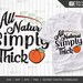 All Natural Simply Thick SVG Bundle | Funny T-shirt Design | Cricut for ...