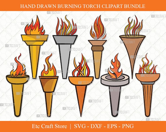 Contorno De La Antorcha Olímpica Antorcha Olimpica: Over 2,779