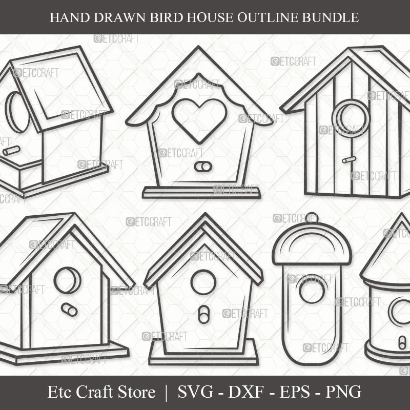 Wooden Bird Houses - Etsy