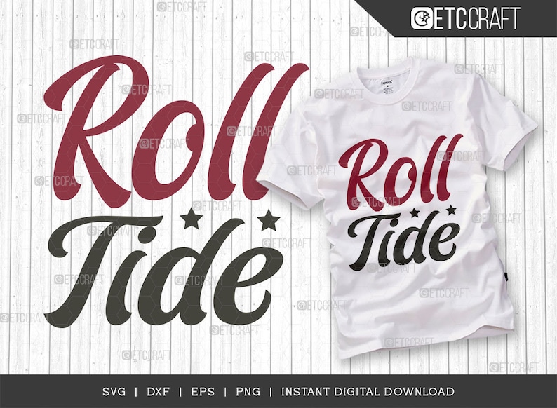 Roll Tide SVG Bundle Elephant Svg Alabama Crimson Svg - Etsy Canada