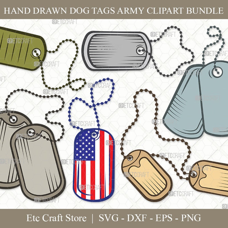Military Dog Tag - Etsy