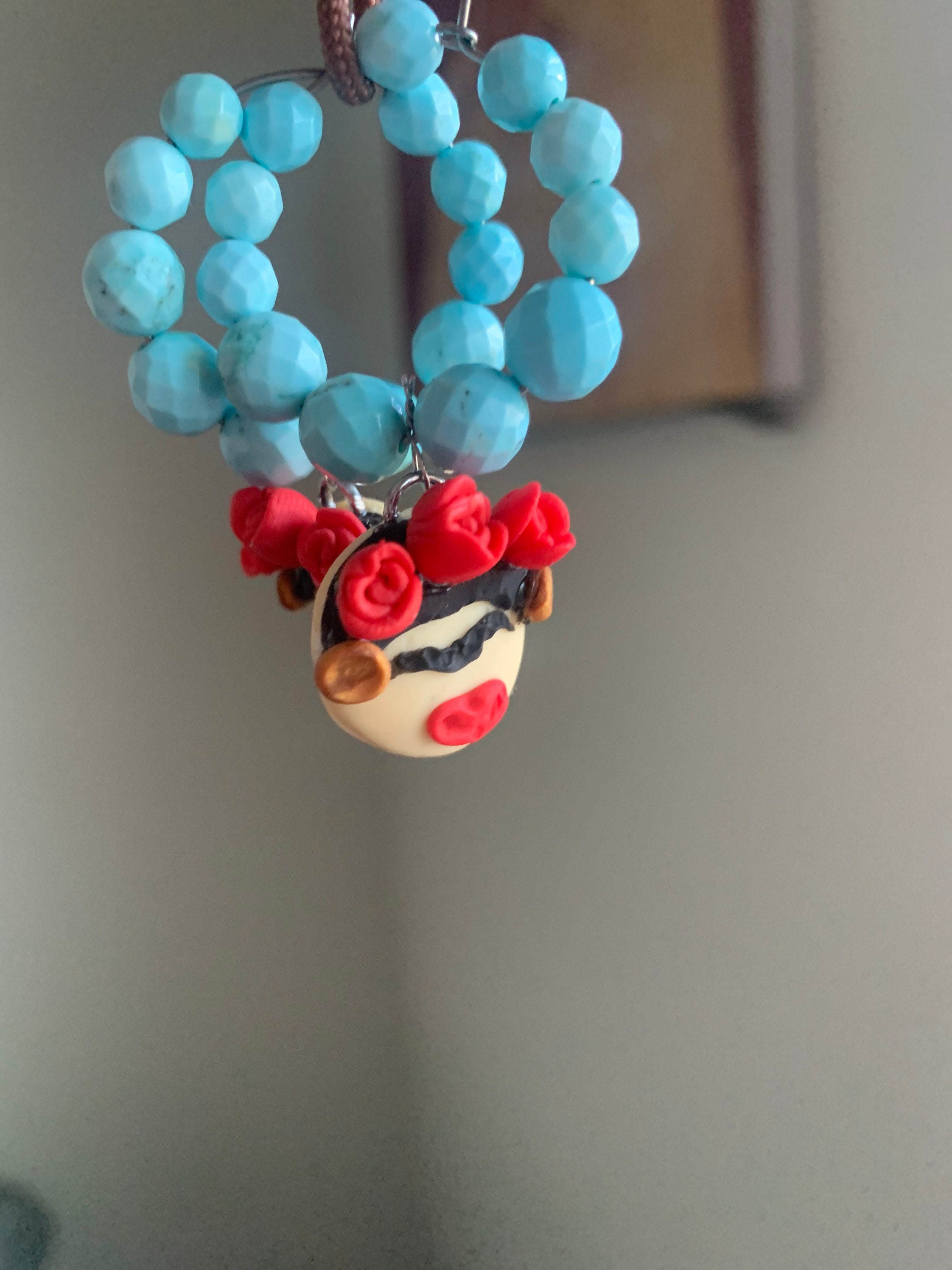 Nací Perra, Nací Pintora POLYMER Clay HOOPS - Etsy