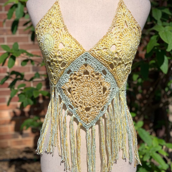 Crochet Halter Top - Etsy