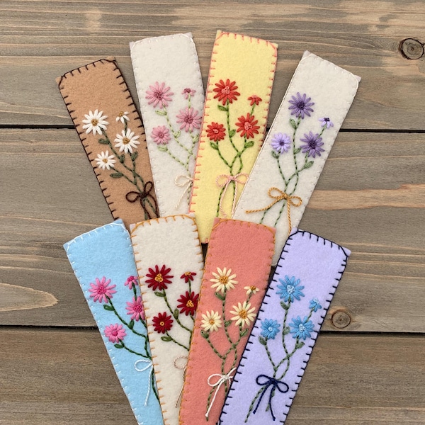 Felt Bookmark - Etsy