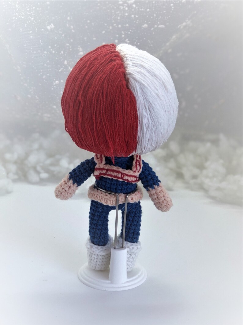 Crochet Todoroki Shoto Pattern Todoroki Shoto my hero | Etsy