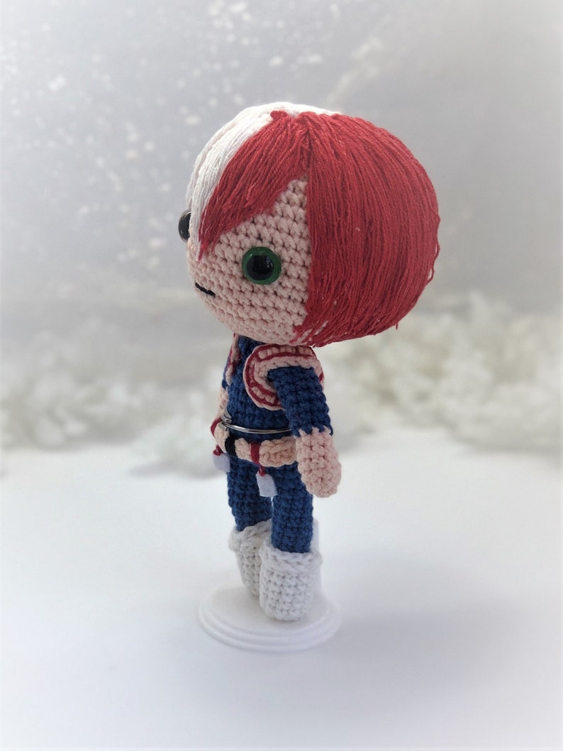 Shoto Amigurumi Crochet Shoto Product Shoto Todoroki | Etsy