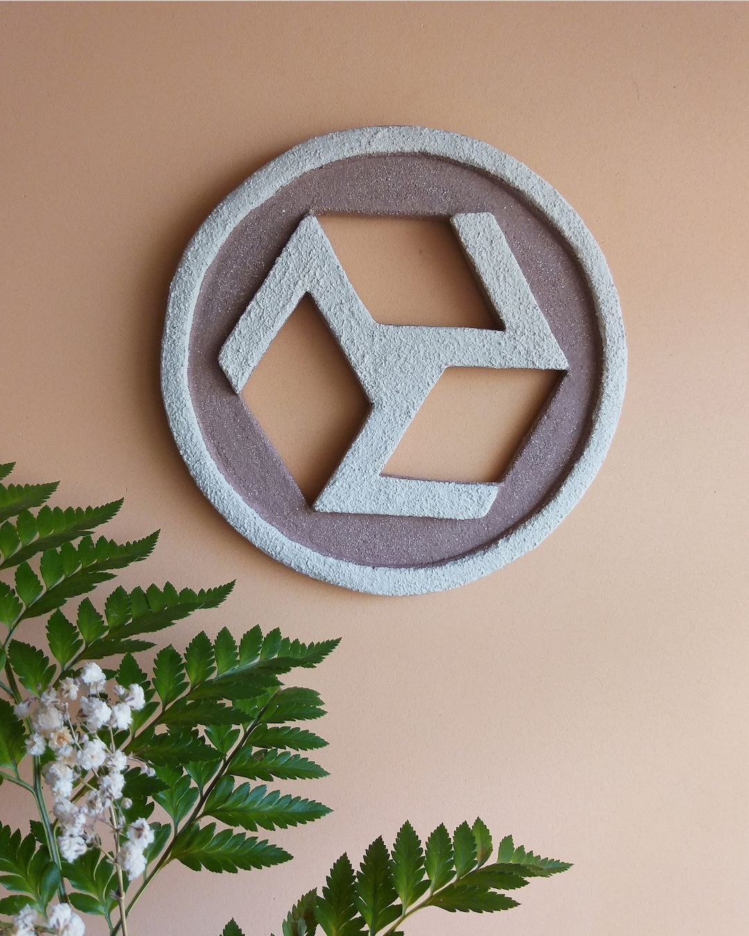 Antahkarana Ceramic Plate: Tibetan Mandala Wall Decor, Reiki Healing ...