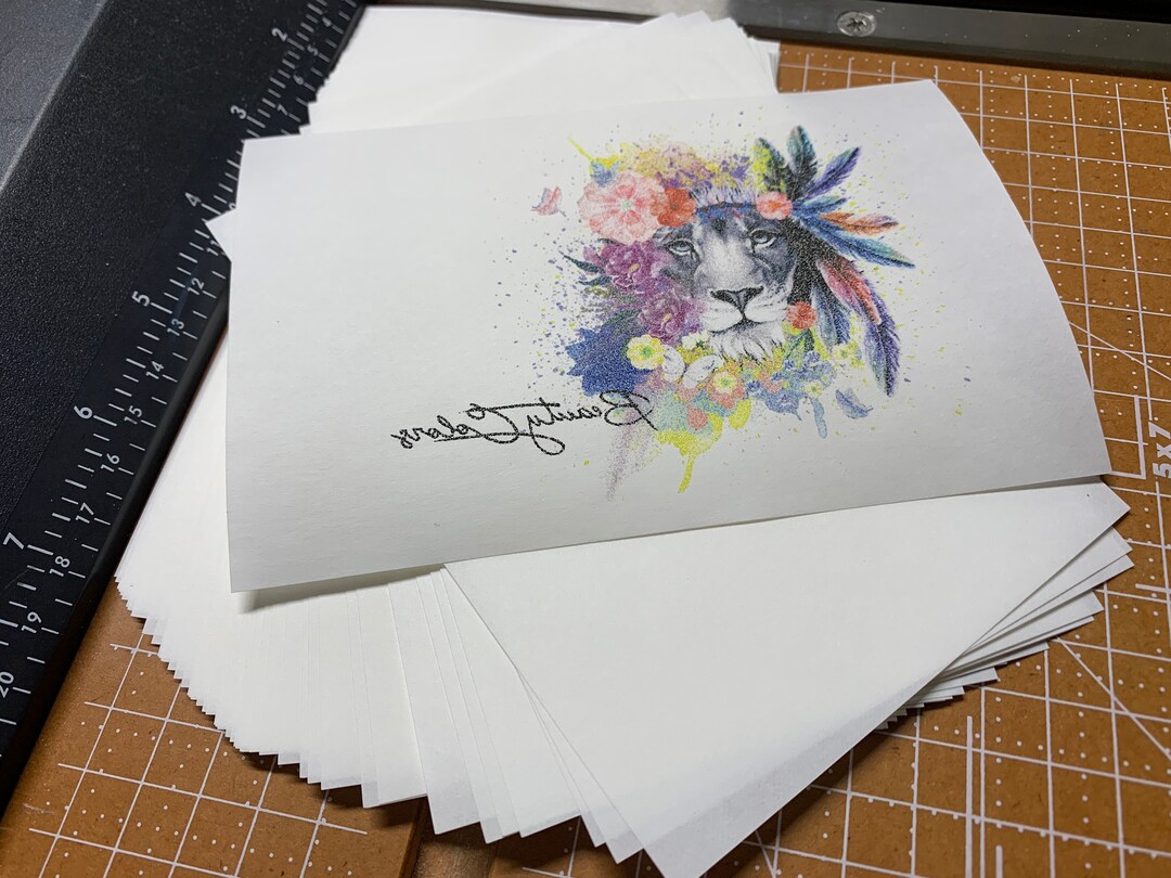 Siliconized Paper for Cotton Sublimation Great for Polyamide - Etsy