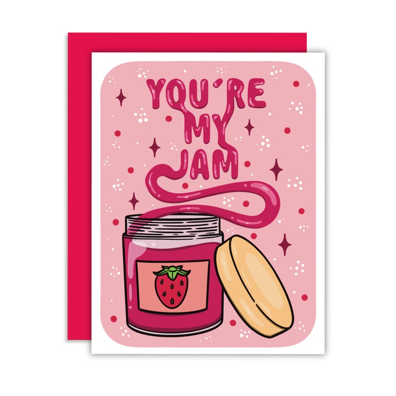 You're My Jam Card - Etsy