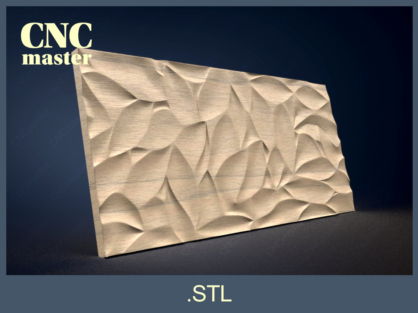Wall Panel With Leaves 3D STL Model digital Model STL 3D Model for CNC ...