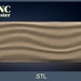Wavy Panel-3 3D STL Model (digital Model) | STL 3D Model for CNC Router ...
