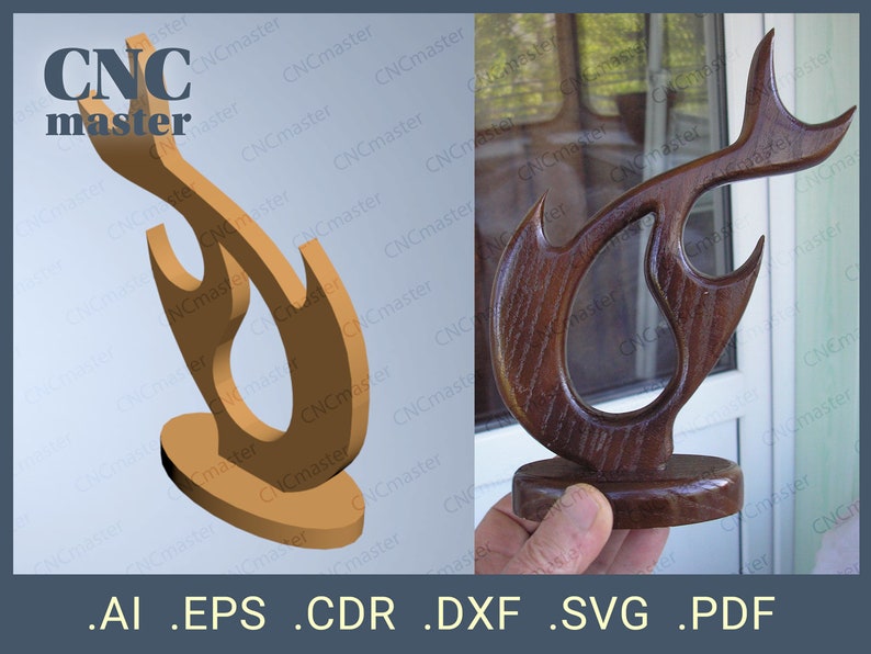 Souvenir Fish (digital Model) | CNC Vector Model for CNC Router, CNC ...