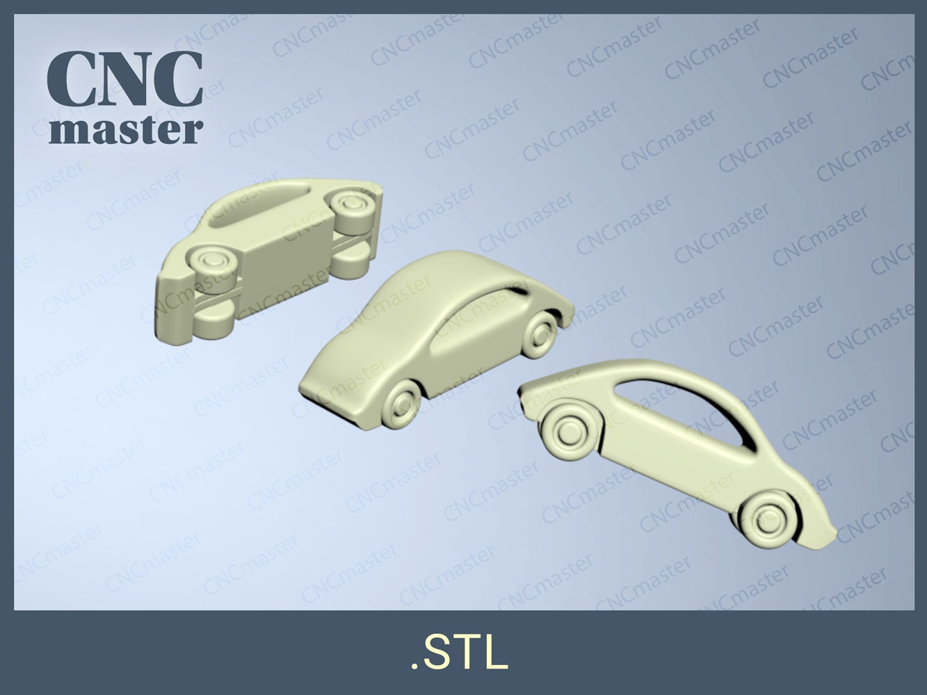 Toy Car 3D STL Model digital Model STL 3D Model for CNC Router, Cnc ...