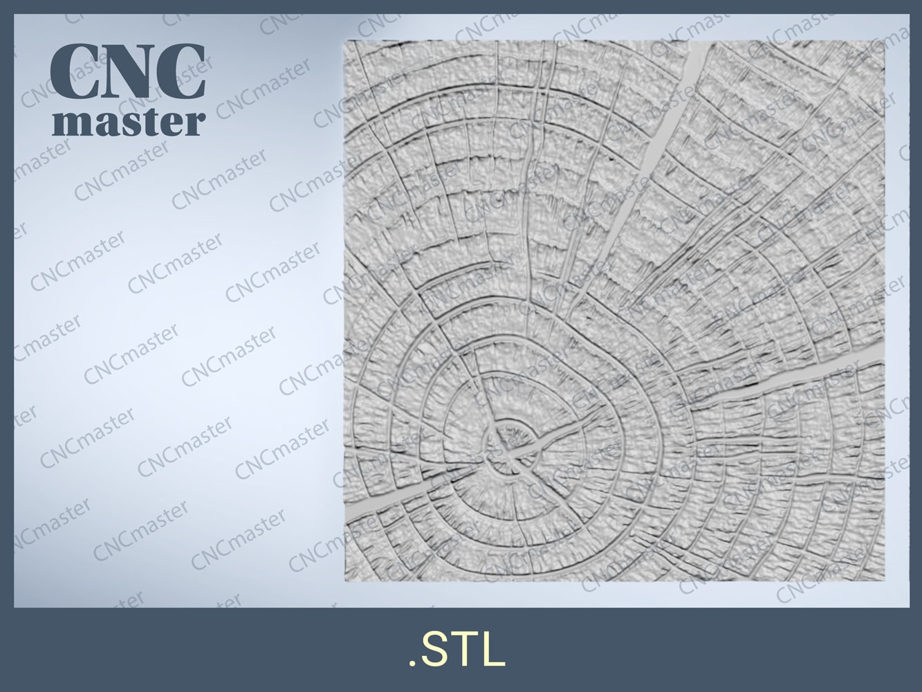 Tree Cut Panel 3D STL Model 1 digital Model STL 3D Model for CNC Router ...