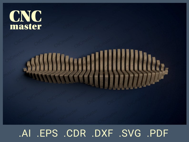 Parametric Shelf digital Model CNC Vector Model for CNC - Etsy