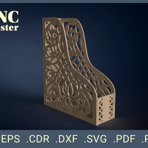 Easy Access Paper Holder (digital Model) | CNC Vector Model for CNC ...