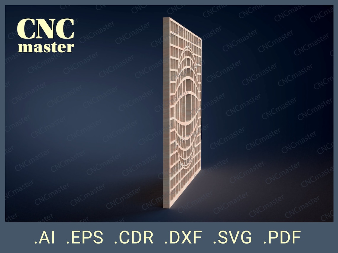 Decorative Lattice Panel 3 digital Model CNC Vector Model for CNC ...