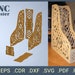 Easy Access Paper Holder (digital Model) | CNC Vector Model for CNC ...