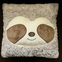 Personalised Sloth Cuddle Cushion Granddaughter Daughter Cuddle Sloth ...