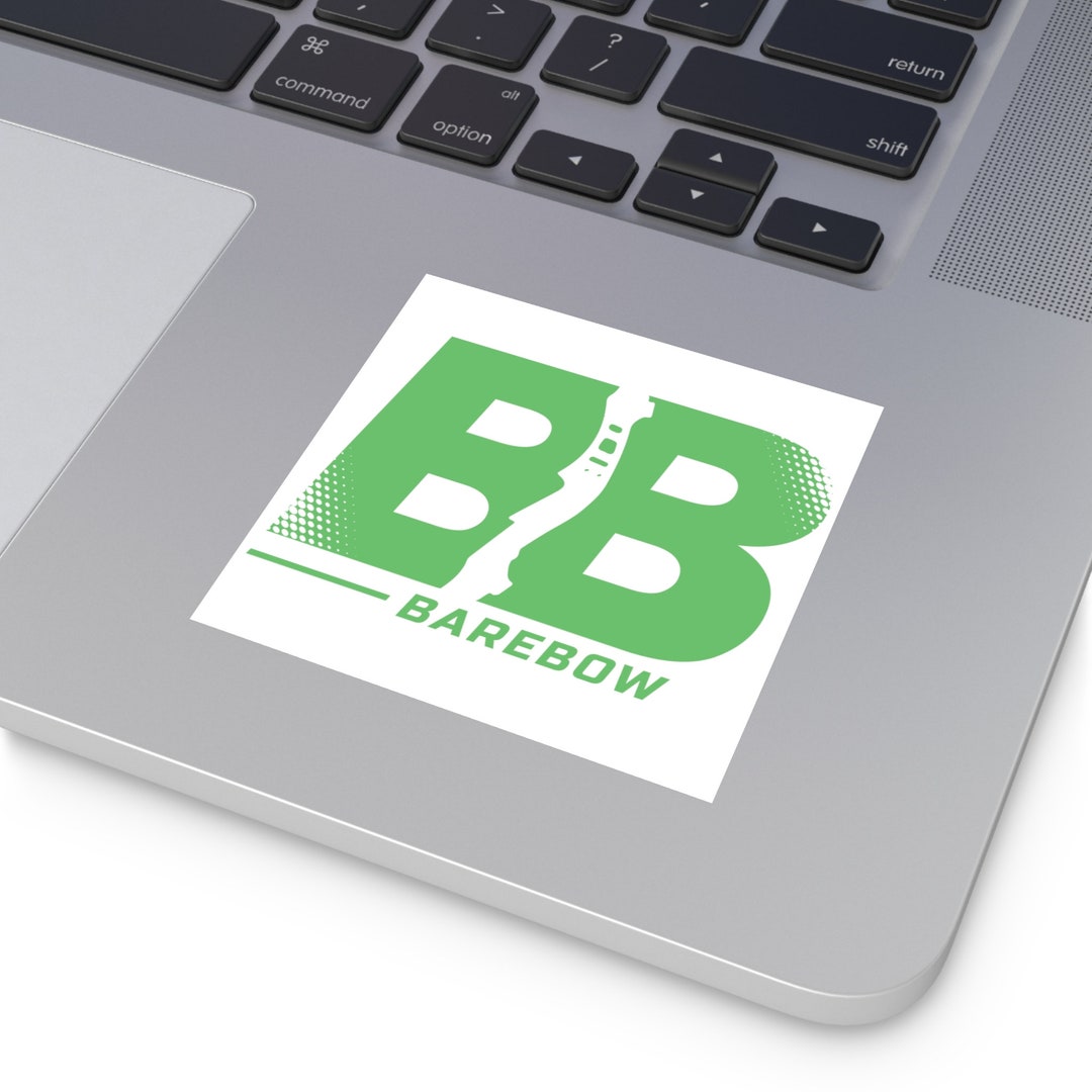 Barebow Archery Sticker, Green & White Olympic Recurve Bow and Arrow ...