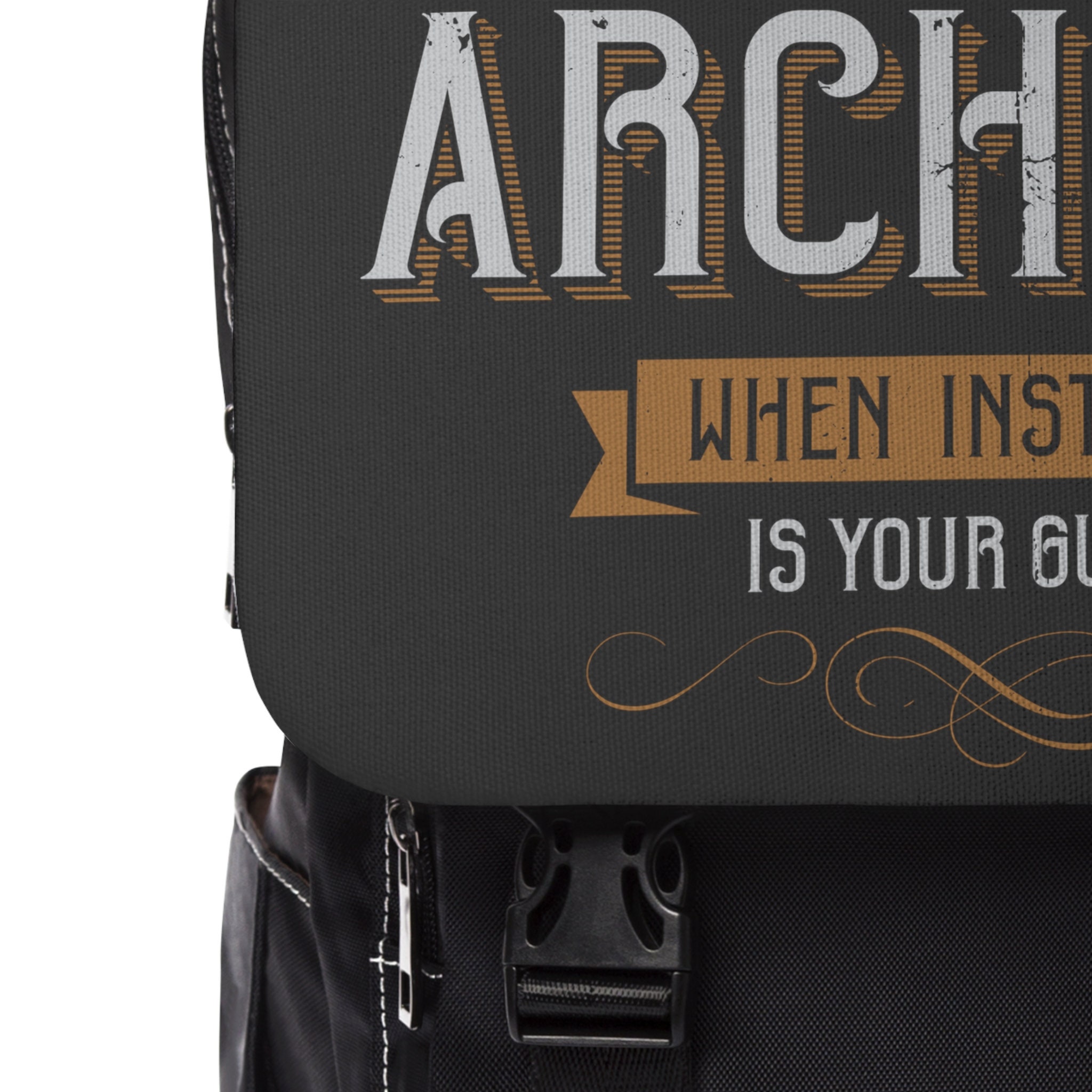 Traditional Archer Backpack, Let Instinct Guide You Inspirational ...