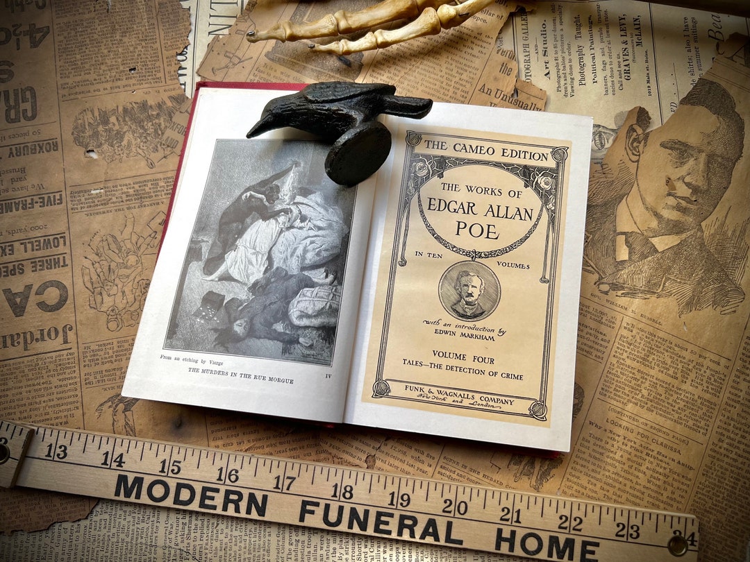 1904 Edgar Allan Poe Book HORROR/GORE - Etsy