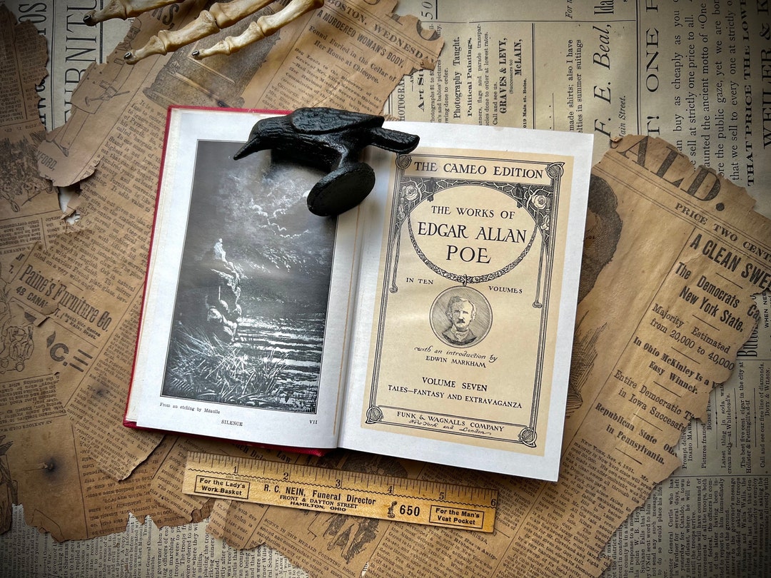 1904 Edgar Allan Poe Book HORROR/GORE - Etsy