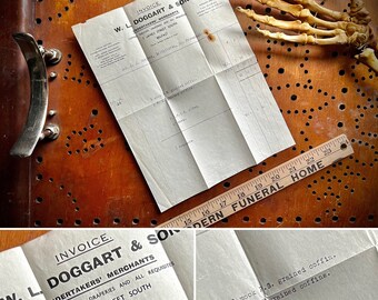 Funeral Receipt - Etsy Australia