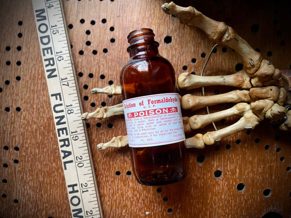 Vintage Formaldehyde Poison Bottle | Etsy