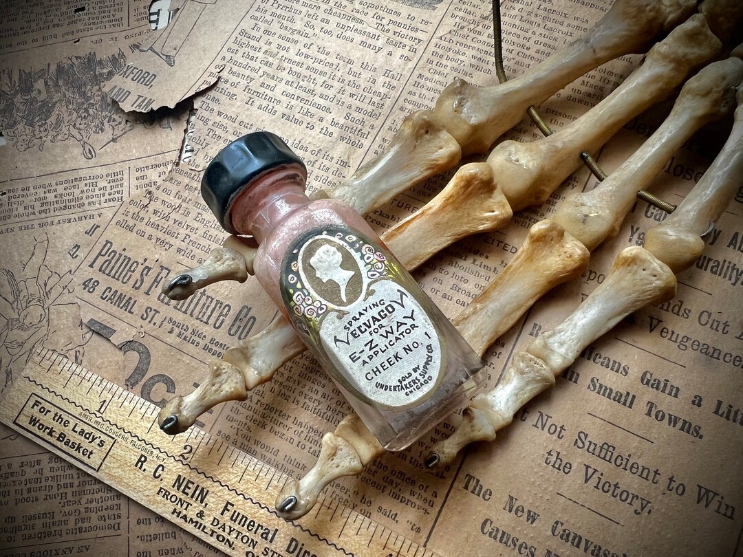 Antique RARE Undertaker Mortician Makeup Jar - Etsy