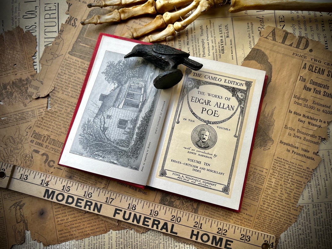 1904 Edgar Allan Poe Book HORROR/GORE - Etsy