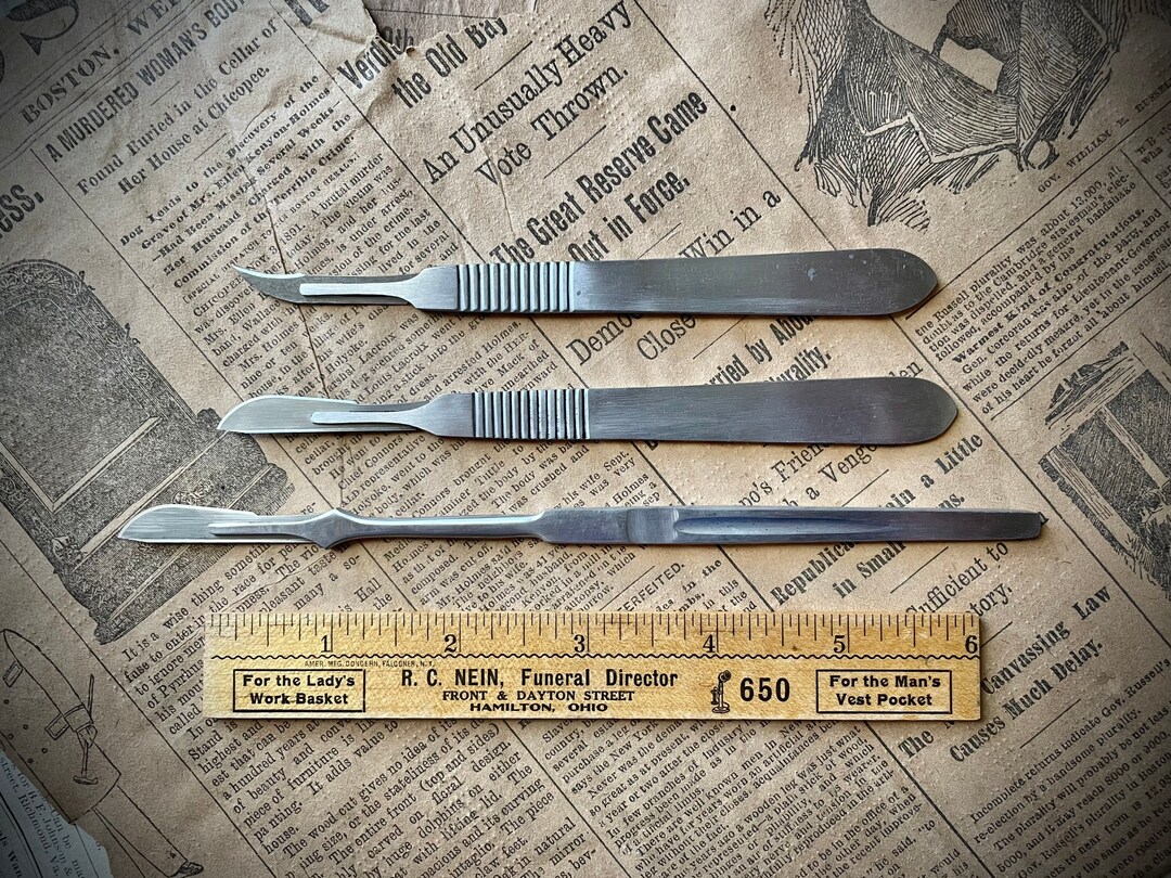 Embalming 3x Scalpels - Etsy