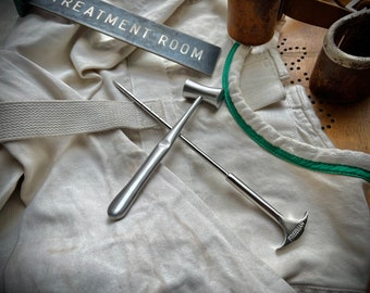Lobotomy Orbitoclast & Hammer Surgical Medical Tools Shadowbox With ...