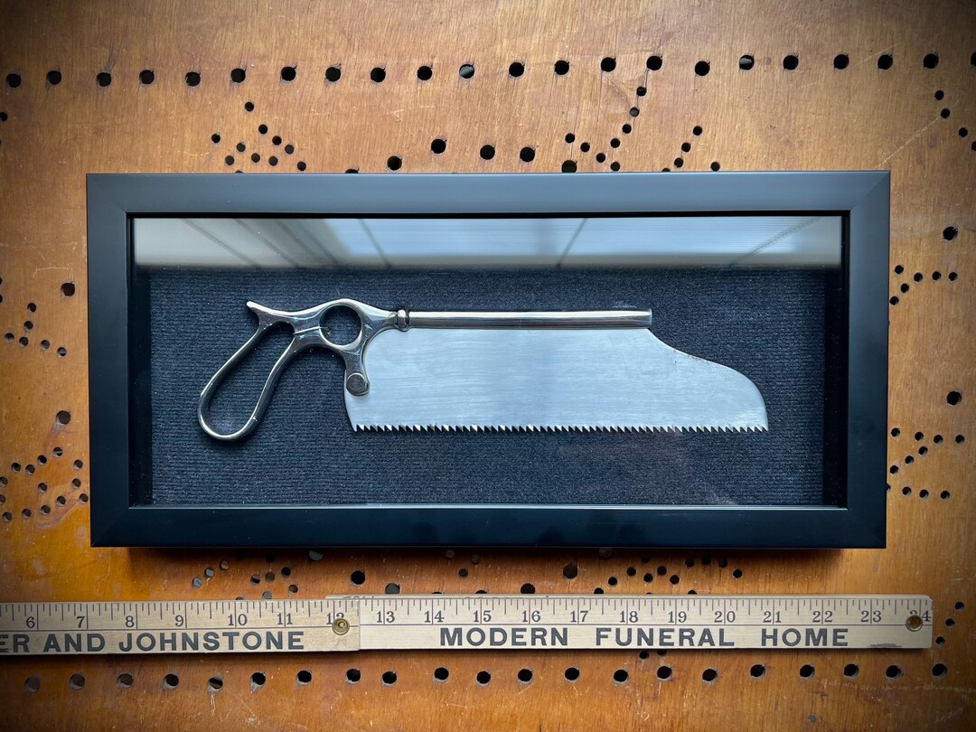 Amputation Bone Saw Shadowbox Display - Etsy