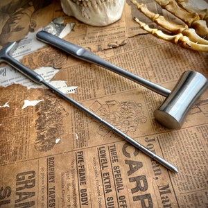BESTSELLER! Lobotomy Orbitoclast & Hammer Surgical Medical Tools - Etsy