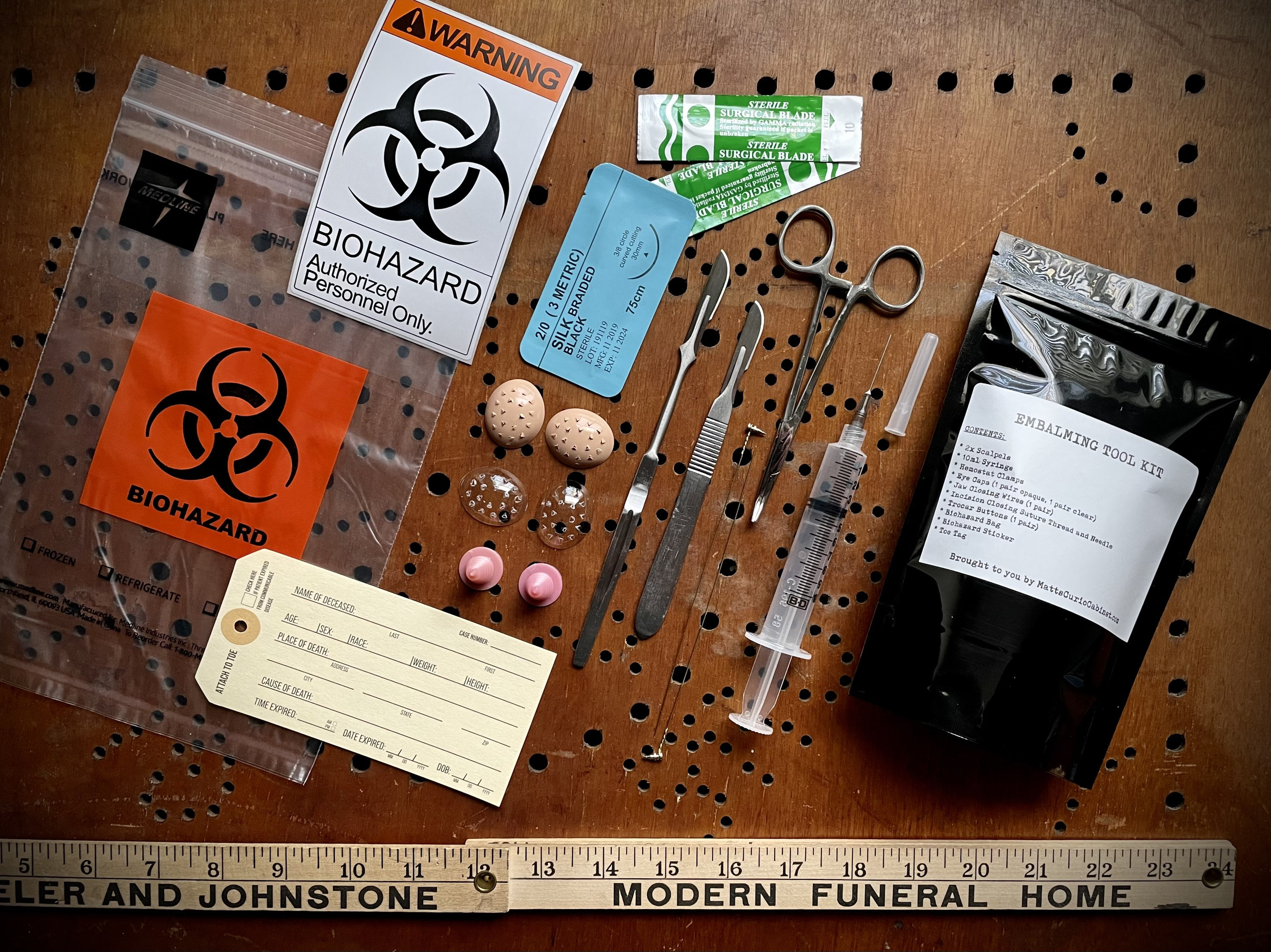 Embalming Tool Kit HUGE VALUE | Etsy