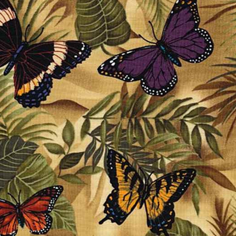 Butterfly Fabric - Etsy