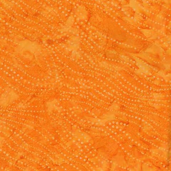 Orange Batik Fabric - Etsy