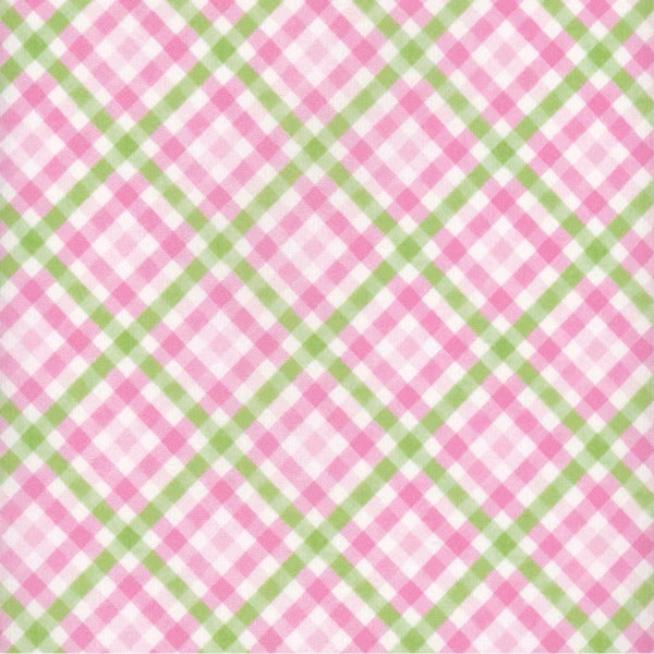 Pink Plaid Fabric - Etsy