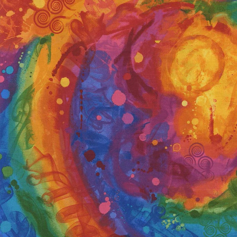 Paint Splatter Fabric - Etsy