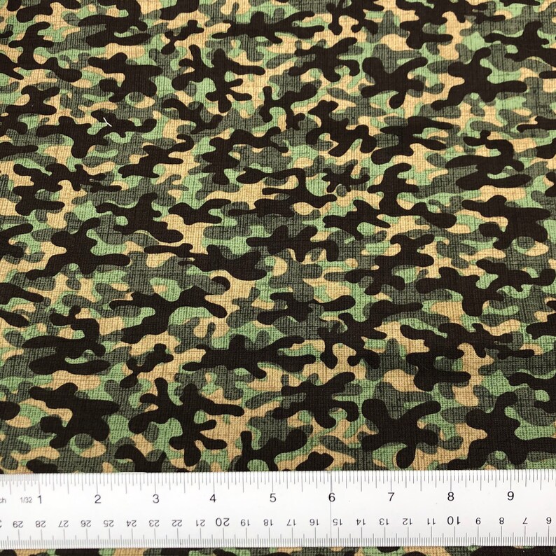 Green Camouflage Quilter Cotton Fabric, CAMO-C8000, by Timeless ...