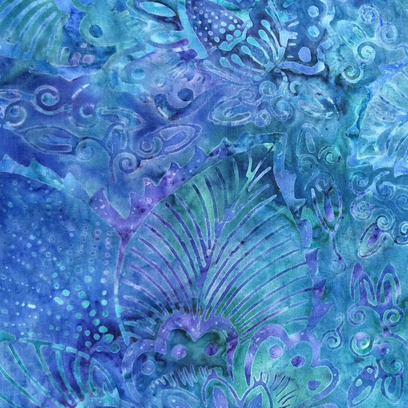 Green Batik - Etsy