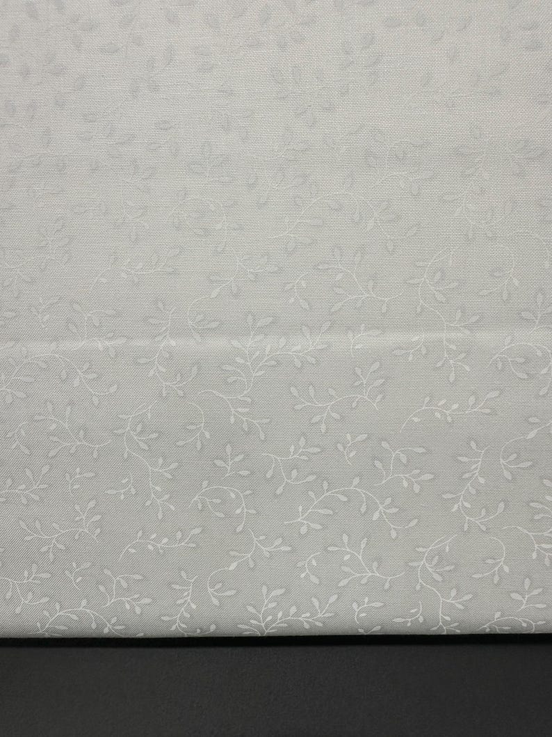 White Tonal Quilter Cotton Fabric, Blender Folio Basics White on White ...