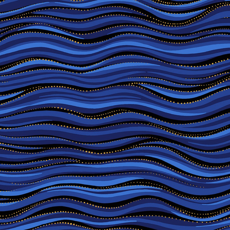 Waves Fabric - Etsy