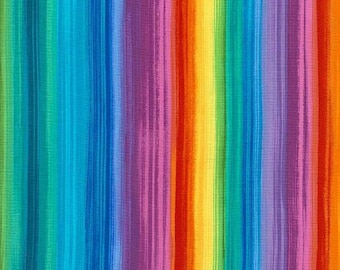 Rainbow Fabric - Etsy