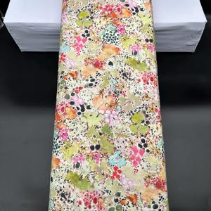 108 Wide Quilt Back Fabric / 100% Quilting Cotton / Wild Wander Lichen Stone 53734DW-5DES / by ...