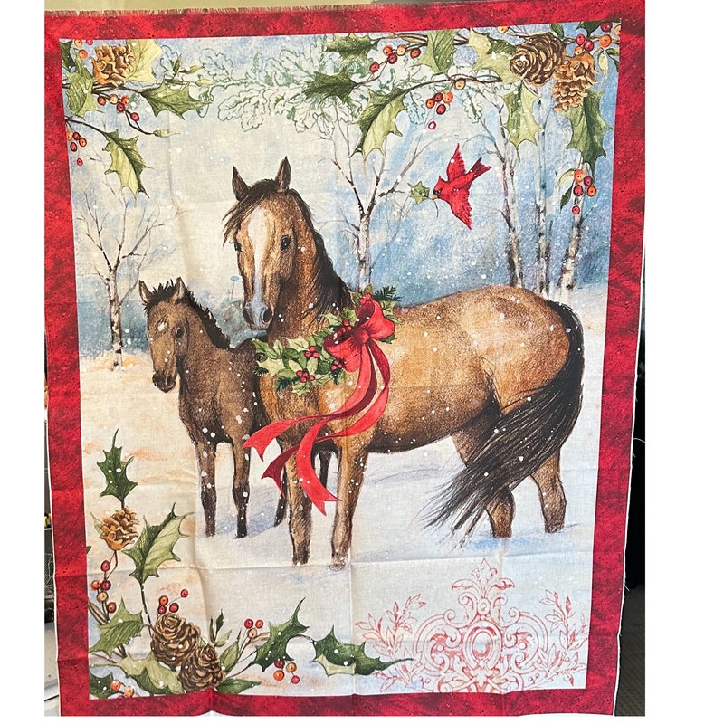 Christmas Fabric Panels - Etsy
