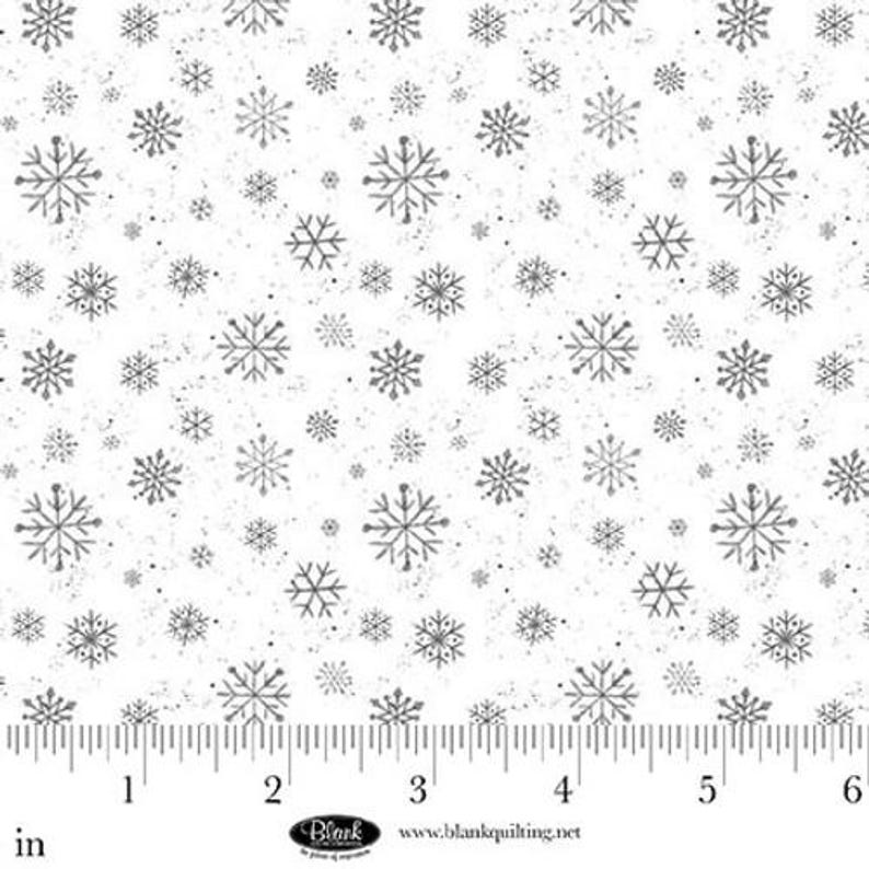Mini Snowflakes Quilters Cotton Fabric, Be Merry & Shine Bright, 4122 ...
