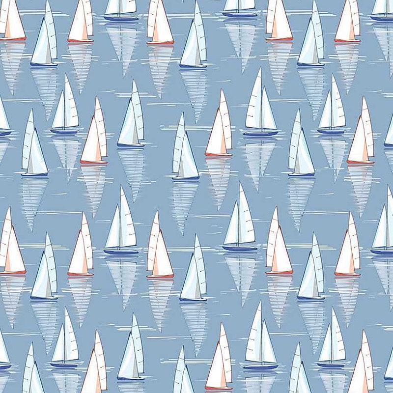 Nautical Fabric - Etsy