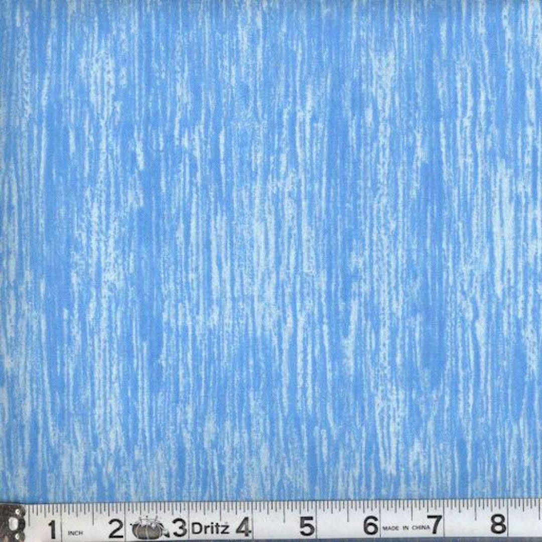 Light Blue Fabric / 100% Cotton Fabric / Color Wave Light Blue Fabric ...